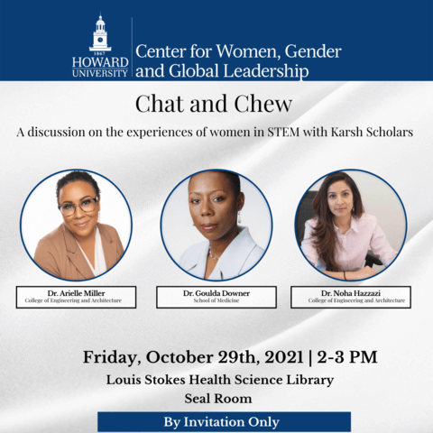 Chat and Chew with Karsh STEM Scholars | Center for Women, Gender and ...